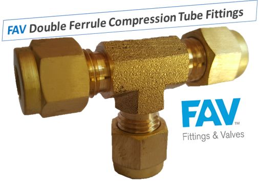 Brass Ferrule Fittings - Double Ferrule Compression