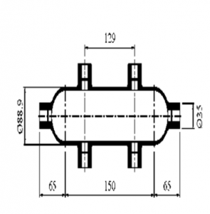 Condensate Pot 6 Ports - FAV