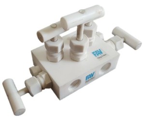 PTFE Manifold Valve 5 Way - FAV