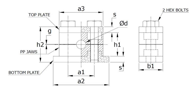 PIPE CLAMP - STANDARD SERIES - DIN 3015 -PART -1 - FAV