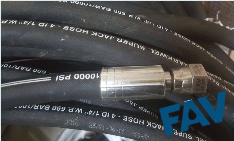 Hydraulic hose Industrial Hose With Welding Pipe Stub Connection, 10000 ...