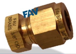 Brass Cap Compression Tube Fittings from 1/16" to 2" OD TUbe