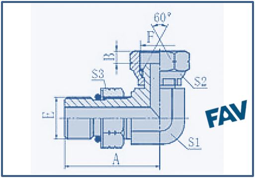 ORFS Fittings - O-ring face seal Tube fitting & Hydraulic Fittings