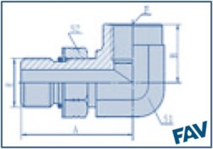 ORFS Fittings - SAE O-RING BOSS/NPT FEMALE