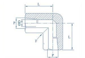 Pipe Elbow drawing - FAV