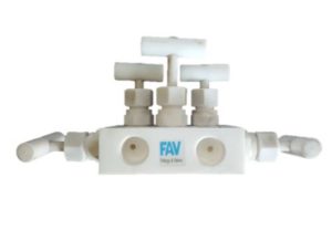 PTFE Manifold Valve 5 way FAV Manufactures and Exporters.